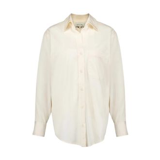 Johanna Ortiz Stretch-Baumwollpopeline-Hemd - - Blouses & Shirts - Damen - Beige - L