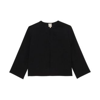 Ines De La Fressange Damen, Jacken, Schwarzk, MGr&ouml;&szlig;e