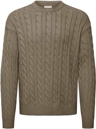Solid Strickpullover SDMalcolm Sch&ouml;ner Strickpullover mit Zopfmuster