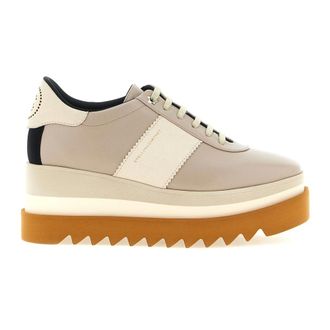 Stella McCartney Femme, Chaussures, Beige, Taille: 34 1/2 EU Baskets Sneak-Elyse