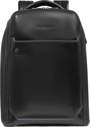 Piquadro Homme, Sacs, Noir, Taille: ONE Size Sac à dos de voyage Fast-check pour ordinateur portable et iPad Pro 12,9