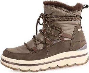 Tom Tailor Femme 4290040006 Botte de Neige, Lave, 41 EU