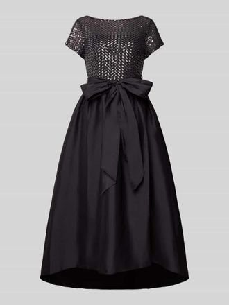 Adrianna Papell Regular Fit Midikleid mit Zierschleife