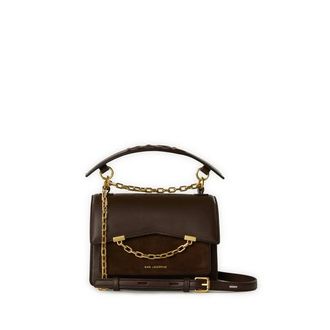 Karl Lagerfeld Sac &agrave; bandouli&egrave;re en cuir