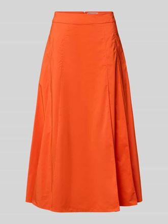 Essentiel Ausgestellter Midi-Rock mit verdecktem Rei&szlig;verschluss Modell JAELYN