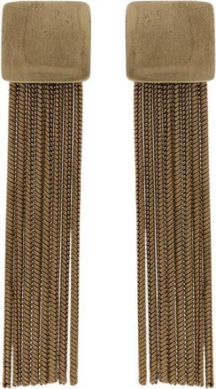 Lenny Niemeyer Hängeohrring im Kettendesign - Gold