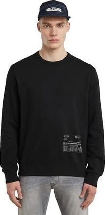 G-Star G-Star Homme Sweat Shipping Graphic, Noir (dk black D26284-D970-6484), M
