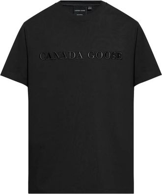 Canada Goose Homme, Tops, Noir, Taille: S Collection de T-shirts & Polos noirs