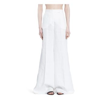 Max Mara Damen, Hosen, Weiß, 2XSGröße