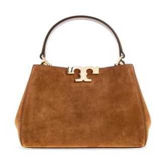 Tory Burch Femme, Sacs, Brun, Taille: ONE Size Mini Sac Cartable Eleanor en Suede