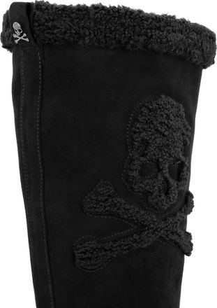 Philipp Plein Stiefeletten - Stiefel Skull - Gr. 35 (EU) - in Schwarz - f&uuml;r Damen