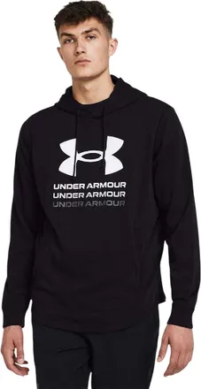 Under Armour Kapuzenpullover f&uuml;r Herren, Sweatshirt-Stoff (Schwarz)