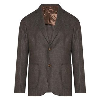 Barba Herren, Jacken, Braun, XLGr&ouml;&szlig;e