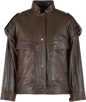 Salvatore Santoro Bomberjacke - Braun