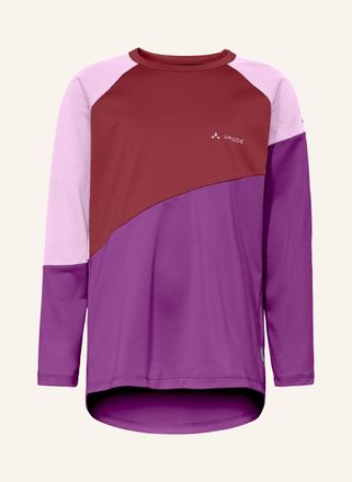 Vaude Radshirt Kids Moab Ls T-Shirt lila