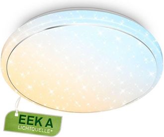 B.K.Licht B.k.licht - Lampe led pour plafond Lampe de plafond Classe defficacit nerg tique a Dimmable t l commande cct