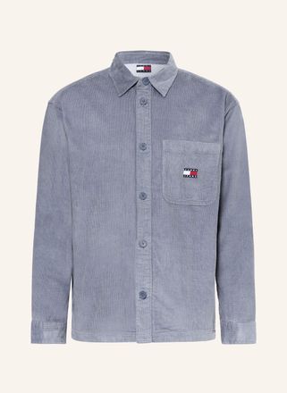 Tommy Jeans Cord-Overjacket blau