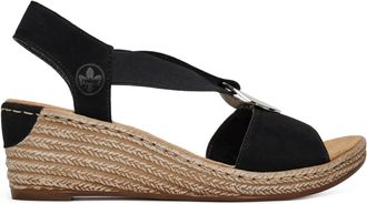 Rieker Sandalen Rieker 624H6-00 Schwarz