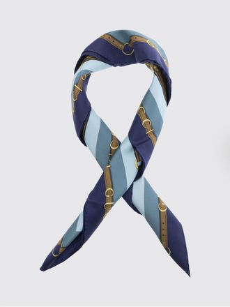 Gucci Quadratisches Foulard von aus Seidentwill mit Grafikdruck und geradem Saum