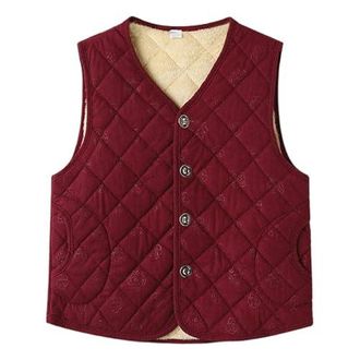 Generic Gilet Sans Manche Femme Gilet Femme D&eacute;contract&eacute; Quotidien Ville Matelass&eacute; Hiver - Doublure Polaire Pour Activit&eacute;s Outdoor Par Temps Froid