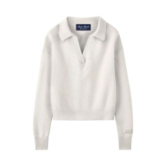 MC2 Saint Barth Eze V-neck Strickpullover - - Knitwear - Damen - Wei&szlig; - S