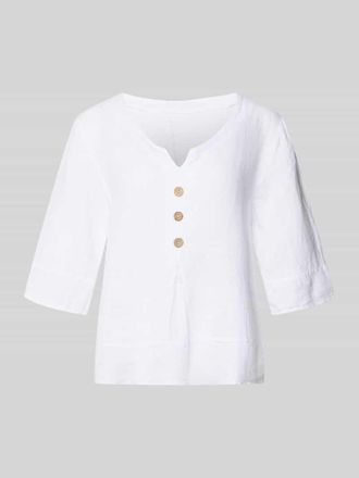 Zabaione Regular Fit Bluse mit 3/4-Arm Modell Ol44iviaa