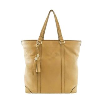 Gucci Sac bandouli&egrave;re en cuir pr&eacute;-poss&eacute;d&eacute; - Femme - Pre-owned - Beige - Taille: ONE Size