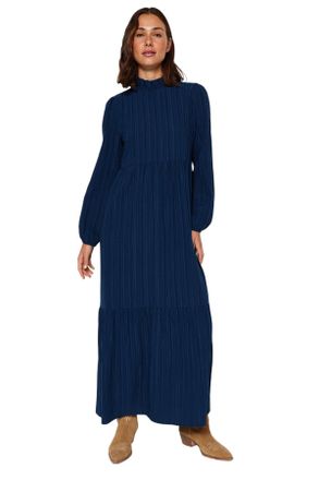 Trendyol Trendyol Womens Dress-Dark Blue-A-line Kleid, 36