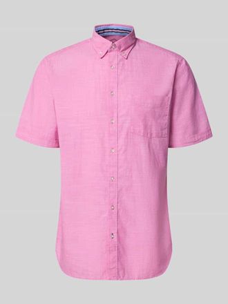 Christian Berg Regular Fit Freizeithemd mit Button-Down-Kragen