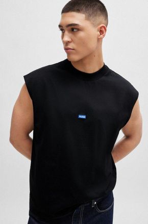 HUGO BOSS T-Shirt Navertz mit Hugo-Label