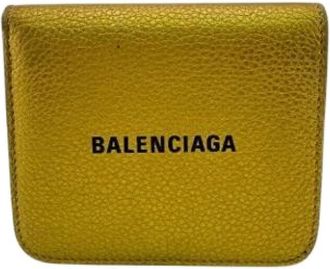 Balenciaga unisex, Pre-owned, Vert, Taille: ONE Size Portefeuille vintage doccasion (&agrave; deux volets)