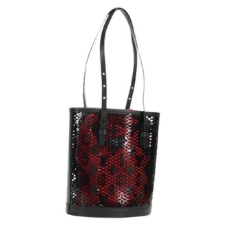 Louis Vuitton Pre-owned Monogram Lace Bucket PM - - Pre-owned - Damen - Rot - ONE SIZE
