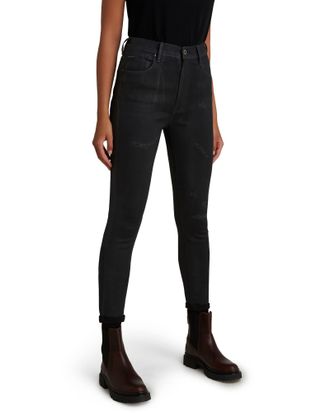 G-Star RAW Damen Kafey Ultra High Skinny Jeans, Grau (Magma Cobler Restored D15578-B964-C789), 27W / 30L