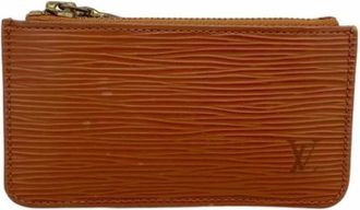 Louis Vuitton unisex, Pre-owned, Brun, Taille: ONE Size Portefeuille en tissu Pre-owned