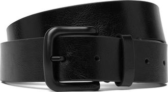 Calvin Klein Herreng&uuml;rtel Calvin Klein Round Buckle Tumbled 35 Mm LV04D7041G Schwarz