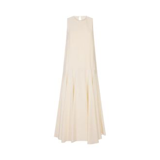 P.A.R.O.S.H. P.a.r.o.s.h., Femme, Robes, Beige, Taille: 36 FR Robe Raisa &agrave; taille basse