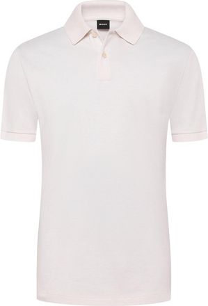 HUGO BOSS Unifarbenes Piqu&eacute;-Poloshirt aus Baumwolle in