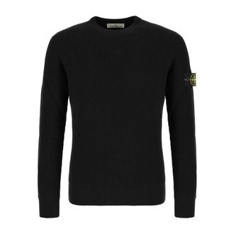 Stone Island Herren, Strickwaren, Schwarzk, 2XLGr&ouml;&szlig;e