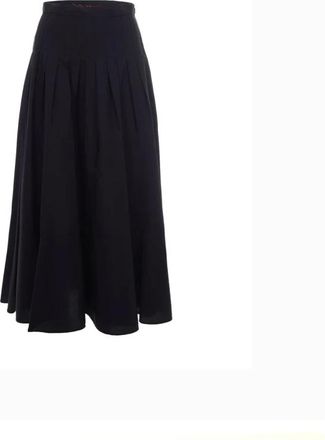 Max Mara Femme, Jupes, Noir, Taille: 38 FR Max Mara Skirts