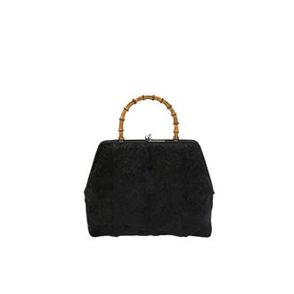 Jil Sander Femme, Sacs, Noir, Taille: ONE Size Sac Carré en Bambou