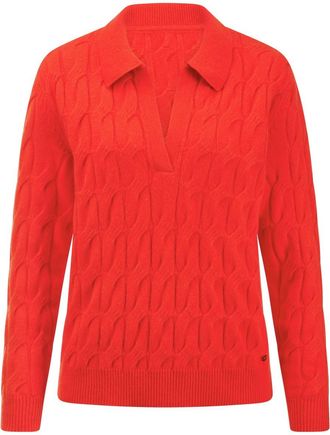 Basler Polo-Pullover 1/1-Arm BASLER rot