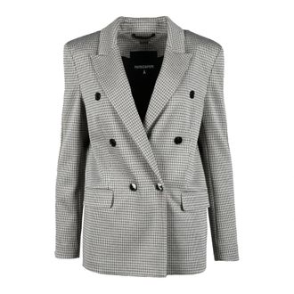 Patrizia Pepe Eleganter Blazer mit Viskosemischung - - Jackets - Damen - Grau - S
