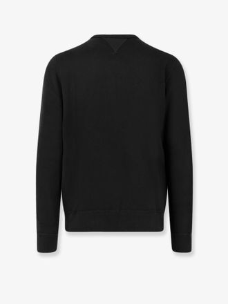 Polo Ralph Lauren Mens Sweater Cotton-Blend Black Sweatshirts