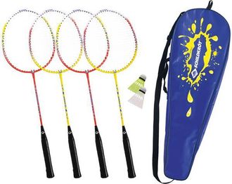 Schildkrot Fitness Badmintonset SK Badminton Set 4-PLAYER in Tragetasche blue, M-2022