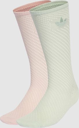 adidas Chaussettes Crochet Cr S 2P Sandy Pink/Linen Green