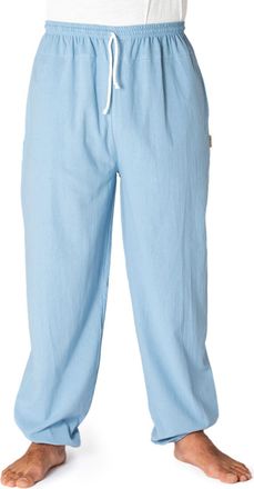Panasiam E-Pants lang, Baumwolle, hellblau, XL