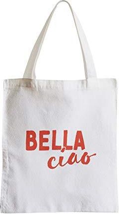 Fabulous Grand Sac Shopping Plage Etudiant Bella Ciao Femme Italie Série Féminisme