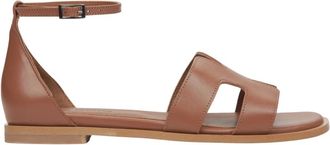 Estro & Luminara Femme, Chaussures, Brun, Taille: 37 EU Sandales en cuir
