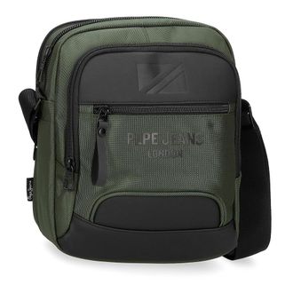 Pepe Jeans London Bromley Umh&auml;ngetasche gro&szlig;, Gr&uuml;n, 22 x 27 x 8 cm, Polyester, gr&uuml;n, Talla &uacute;nica, Gro&szlig;e Umh&auml;ngetasche