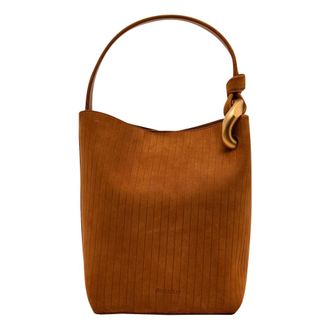 J.W.Anderson Femme, Sacs, Brun, Taille: ONE Size Corner Bucket Bag